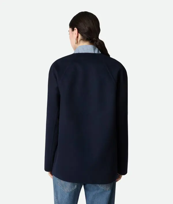 Bottega Veneta Light Wool And Cashmere Coat