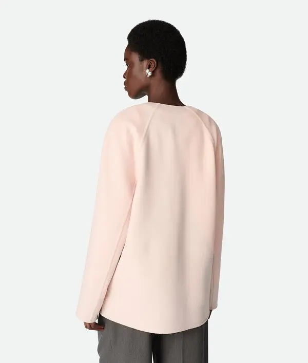 Bottega Veneta Light Wool And Cashmere Coat