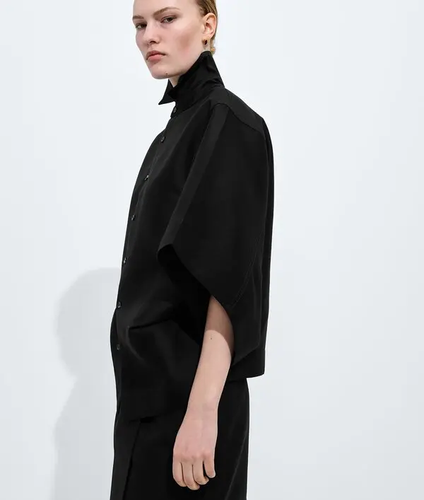 Bottega Veneta Wool Twill Shirt