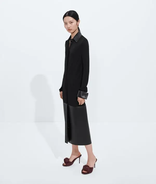 Bottega Veneta Crepe Viscose Jersey Dress