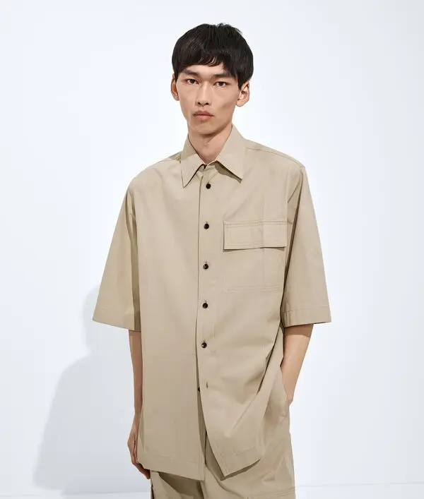 Bottega Veneta Cotton Toile Shirt