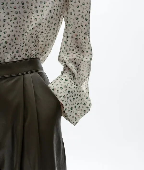 Bottega Veneta Printed Silk Shirt