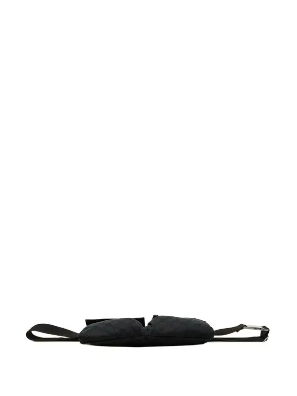 Gucci 2000-2015 Gg Canvas Double Pocket Belt Bag