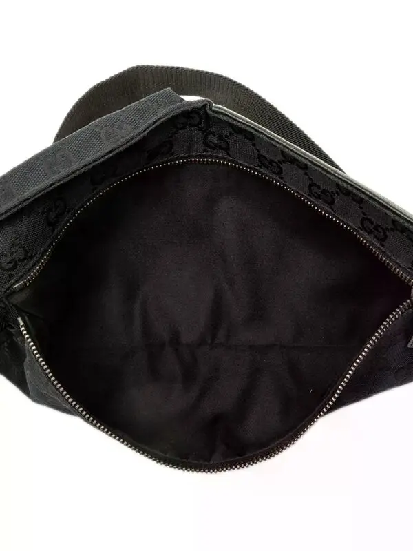 Gucci 2000-2015 Gg Canvas Double Pocket Belt Bag