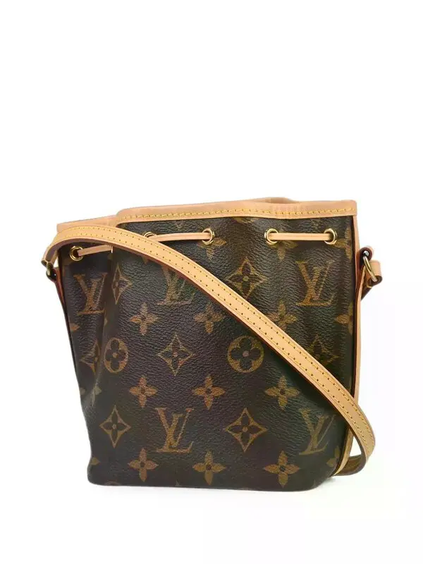 LOUIS VUITTON 2015 Nano Noe Monogram Shoulder Bag