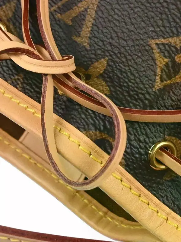 LOUIS VUITTON 2015 Nano Noe Monogram Shoulder Bag
