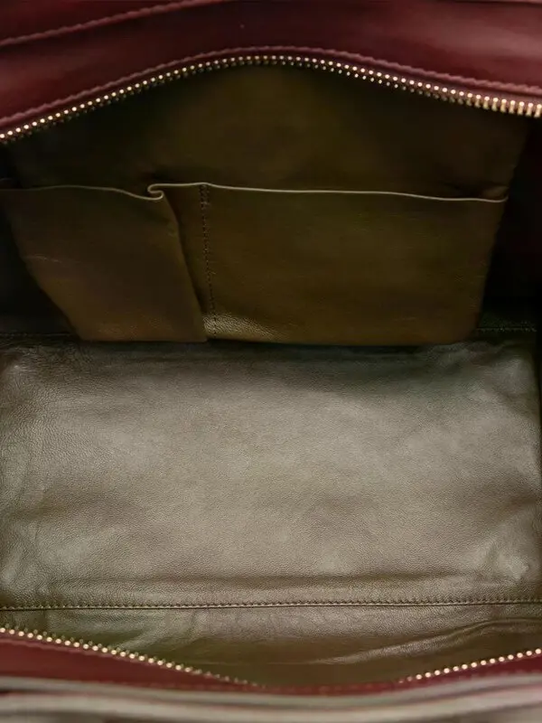 Celine 2011 Mini Smooth Calfskin Luggage Tote Bag