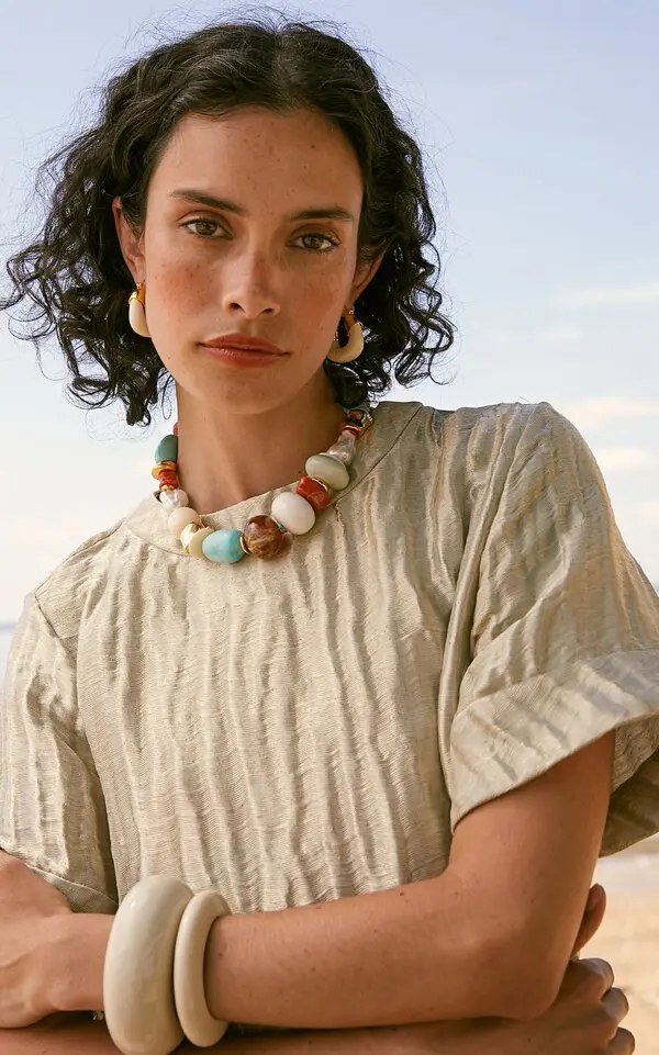 LIZZIE FORTUNATO Monument Collar In Piazza