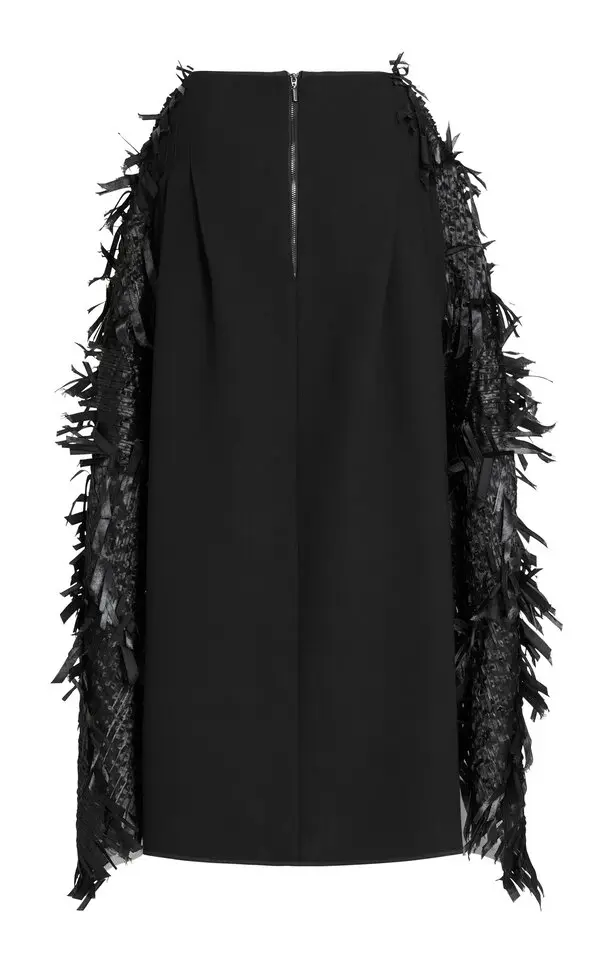 Maticevski Surge Silk Maxi Skirt