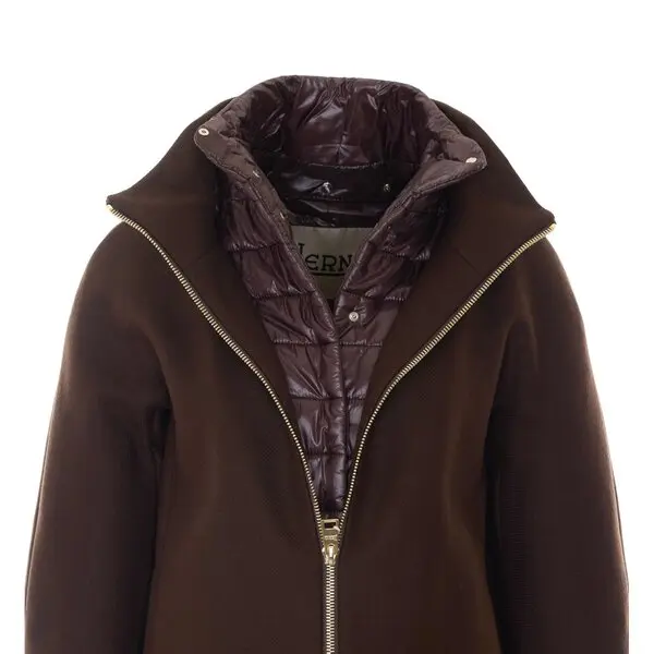 Herno Wool And Nylon Coat