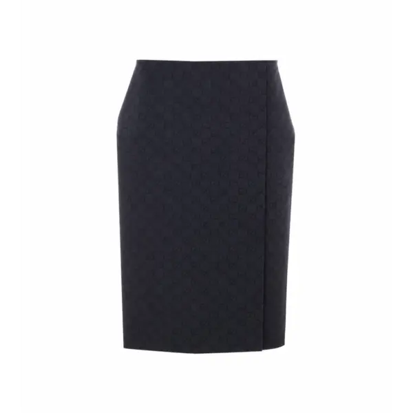 Gucci Gg Viscose Jacquard Skirt
