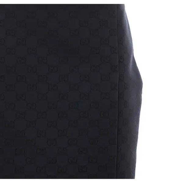 Gucci Gg Viscose Jacquard Skirt