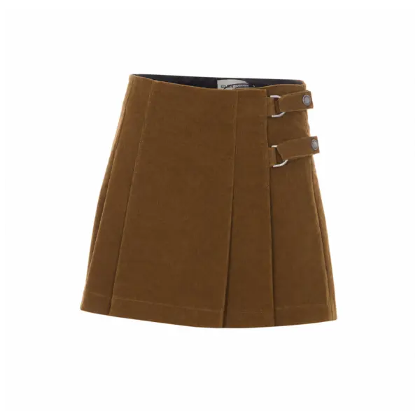 GOLDEN GOOSE Raelynn Corduroy Mini Skirt - Brown