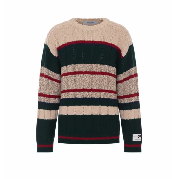 GOLDEN GOOSE Striped Sweater - Multicolor
