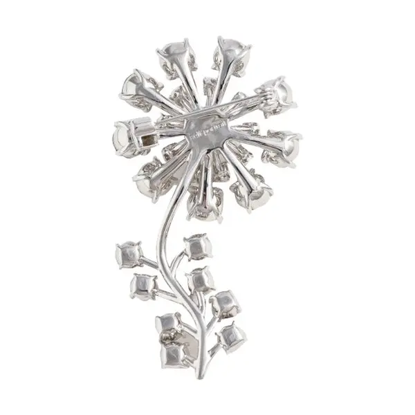 SELF-PORTRAIT Crystal Flower Brooch