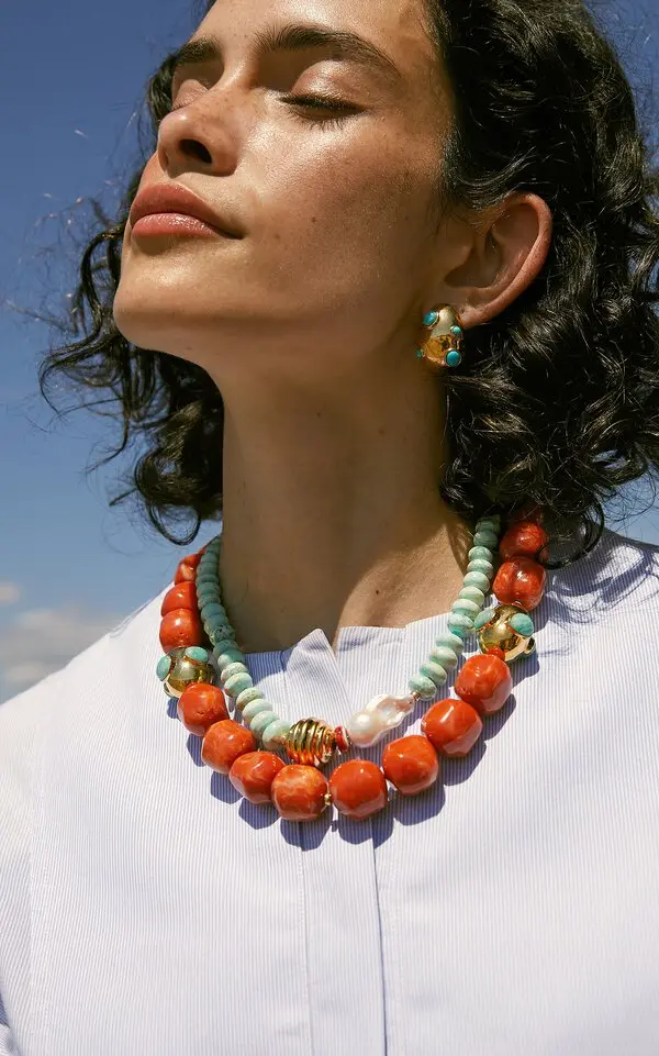 LIZZIE FORTUNATO Taormina Necklace