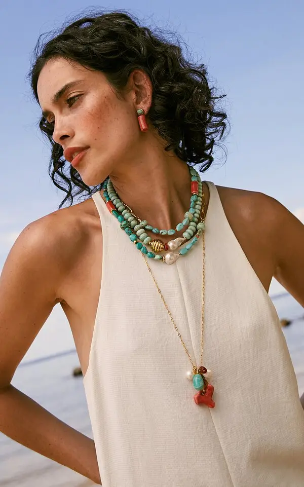 LIZZIE FORTUNATO Salina Necklace