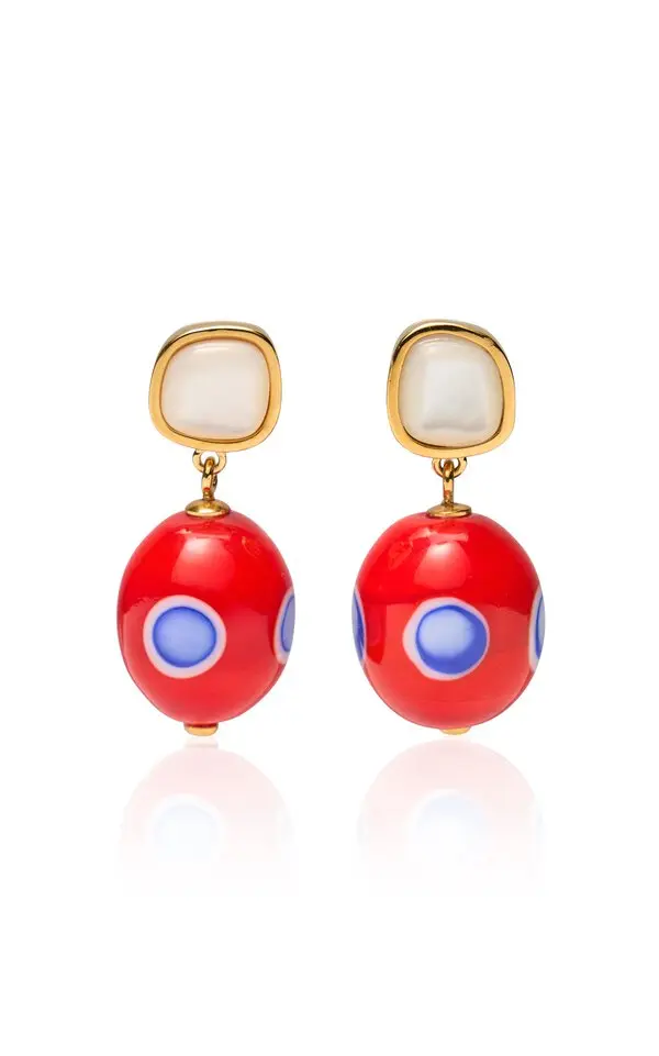 LIZZIE FORTUNATO Millefiori Earrings
