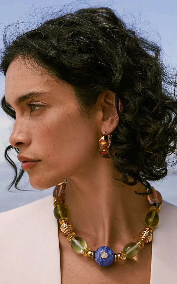 LIZZIE FORTUNATO Desert Mirage Collar In Venus