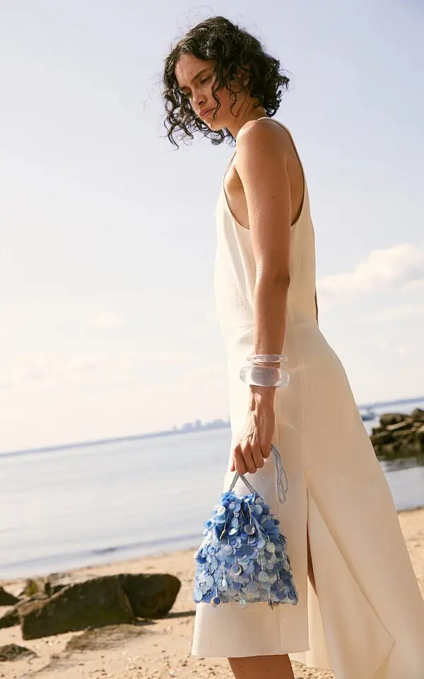 LIZZIE FORTUNATO Gala Bag In Seabreeze