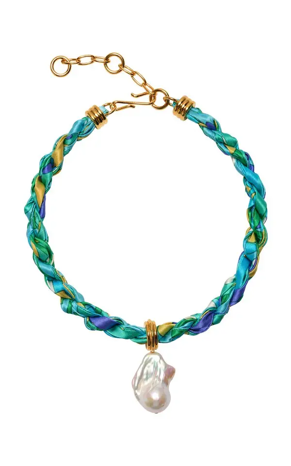 LIZZIE FORTUNATO Woven Collar In Amalfi