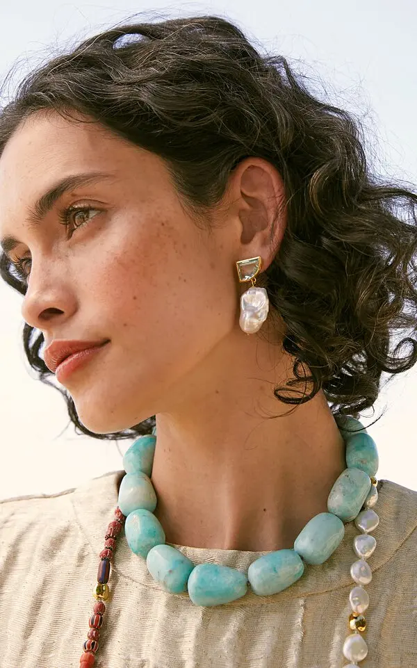 LIZZIE FORTUNATO Pinna Earrings