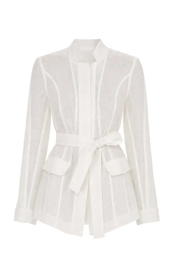 CURATORIA Ambar Linen Gauze Jacket