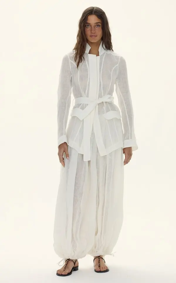 CURATORIA Ambar Linen Gauze Jacket
