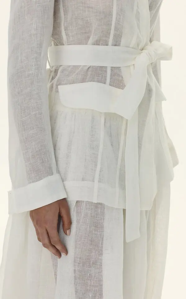 CURATORIA Ambar Linen Gauze Jacket
