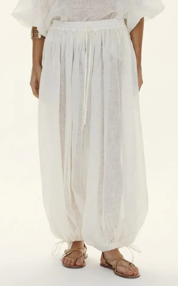 CURATORIA Ambar Linen Gauze Pants