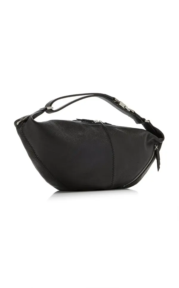 LEMAIRE Mini Quiver Leather Clip Bag