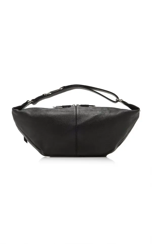LEMAIRE Mini Quiver Leather Clip Bag