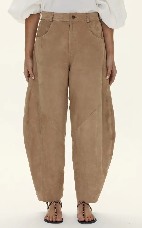 CURATORIA Montura Suede Pants