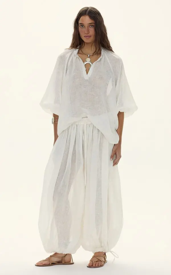 CURATORIA Ambar Linen Gauze Shirt