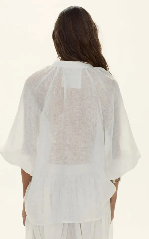 CURATORIA Ambar Linen Gauze Shirt