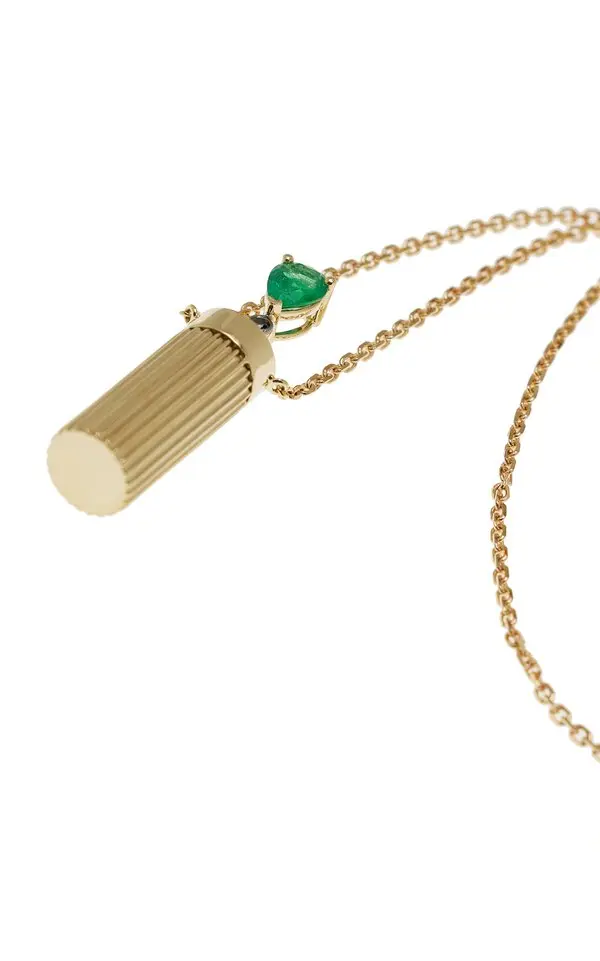 Yvonne Léon Berlingot Vase 9k Yellow Gold Necklace