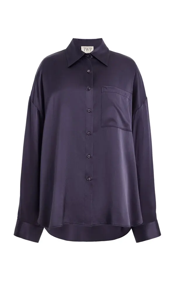 TWP Something Borrowed Silk Shirt