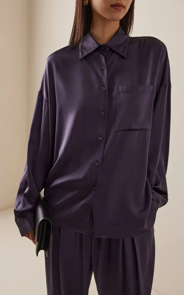 TWP Something Borrowed Silk Shirt