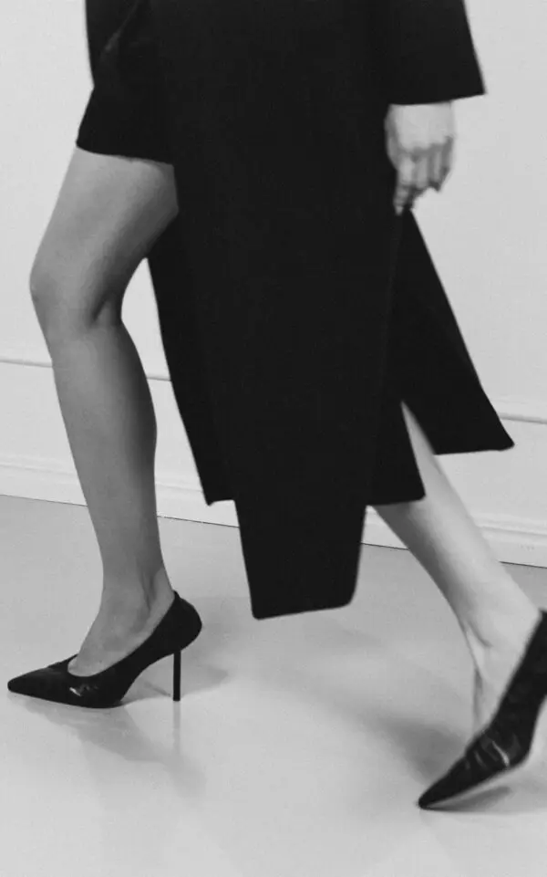 Studio Amelia Rhodes 90 Leather Pumps