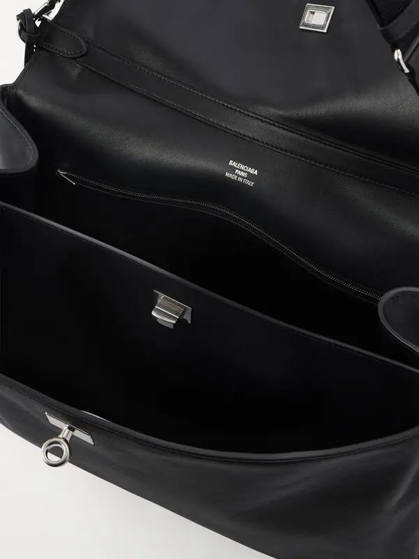 Balenciaga Rodeo Medium Leather Shoulder Bag