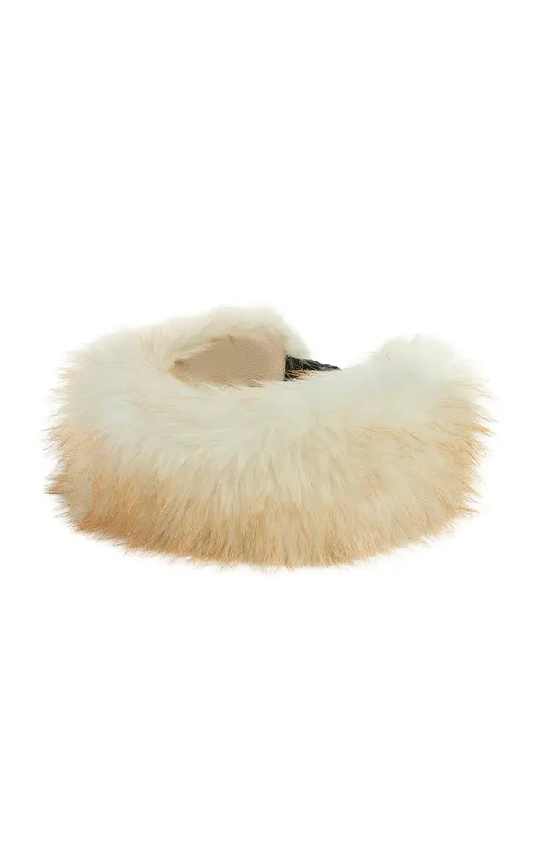 Apparis Eleni Faux Fox Fur Headband
