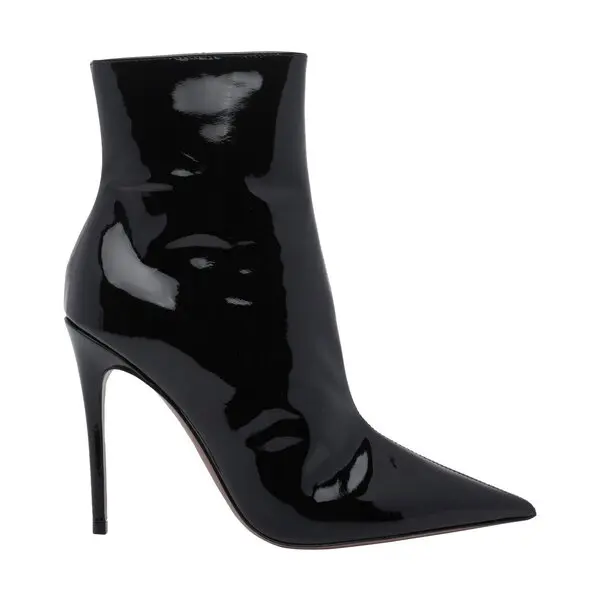 Paris Texas Vera Pump Booties - Black