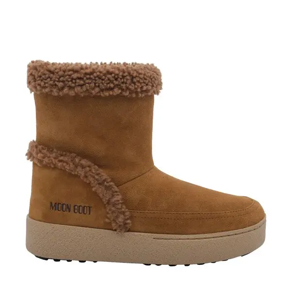 Moon Boot Tina Ltrack Booties - Brown