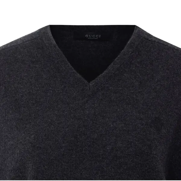 Gucci Sweater With Crest Embroidery