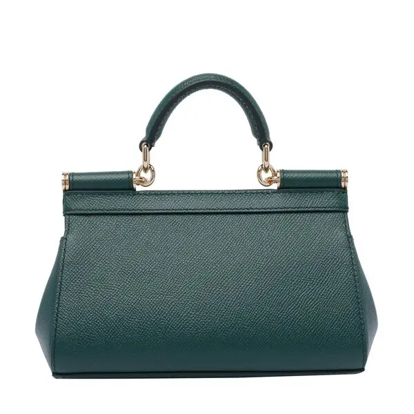 Dolce & Gabbana Small Sicily Handbag - Green