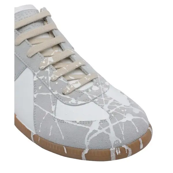 MAISON MARGIELA Replica Sneakers With Paint Splatter Effect