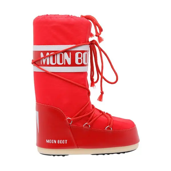 Moon Boot Icon Nylon Boots - Red