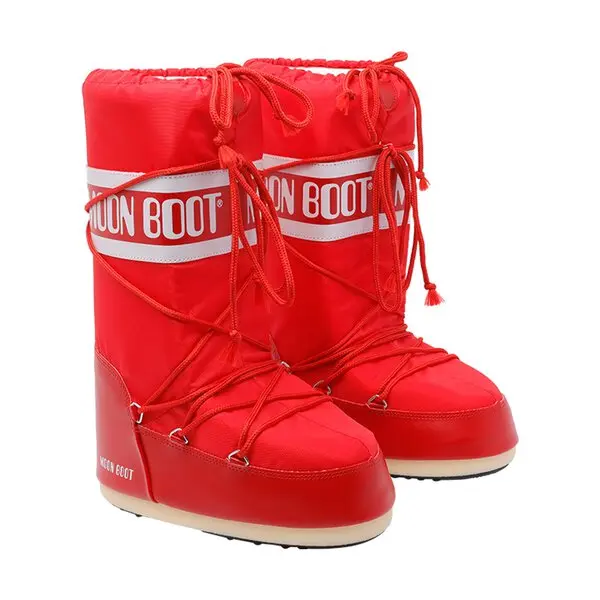 Moon Boot Icon Nylon Boots - Red