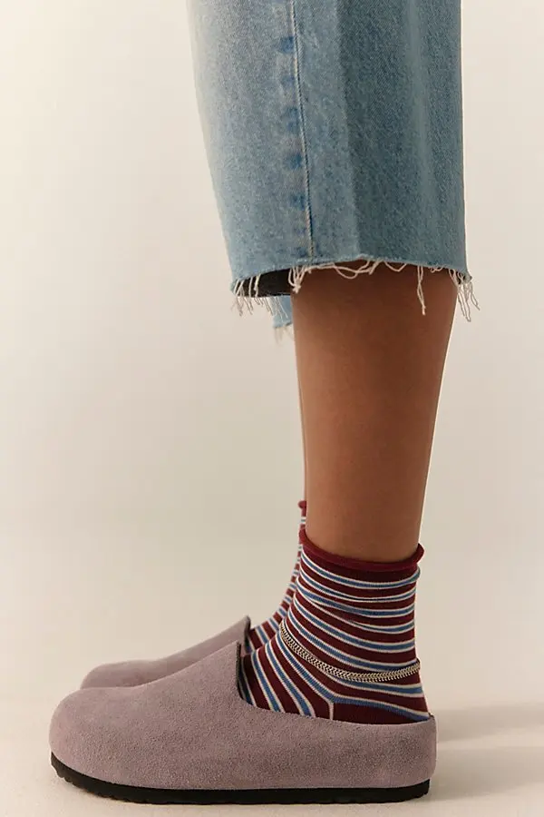 Free People City Cool Stripe Trouser Socks