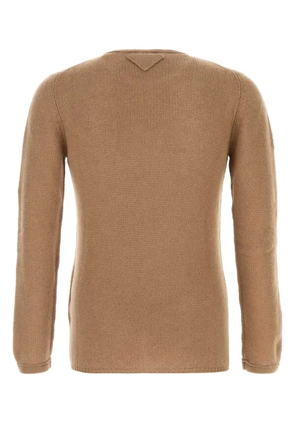 Prada Camel Cashmere Sweater - Brown